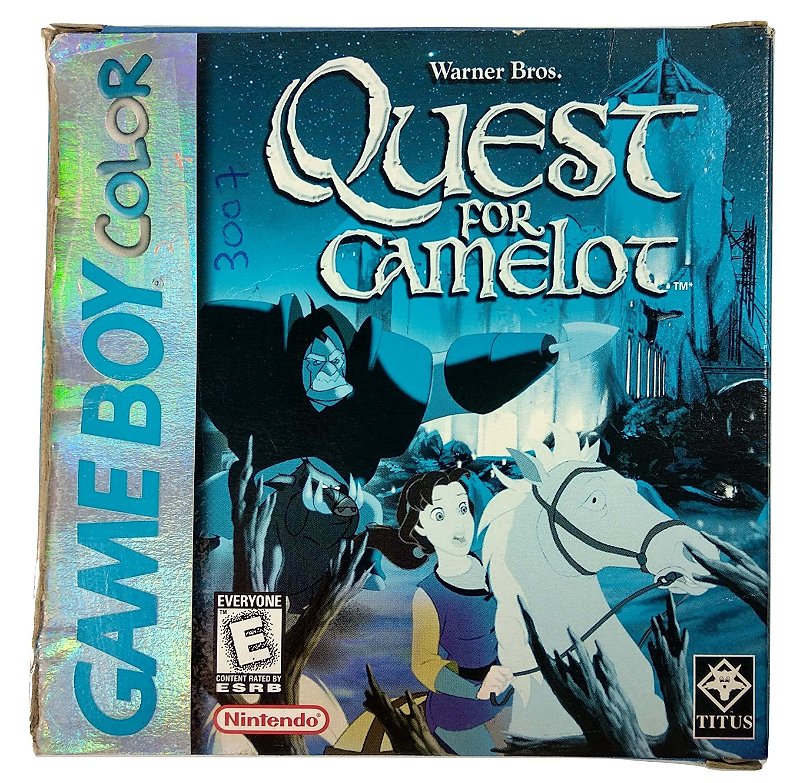 Quest for Camelot Original - GB - Sebo dos Games - Games Antigos e ...