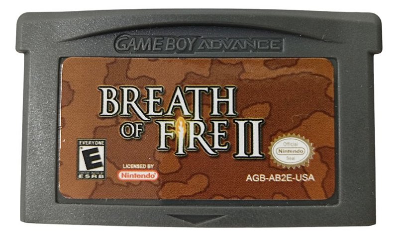 Jogo Breath of Fire II - GBA - Sebo dos Games - Games Antigos e Usados ...