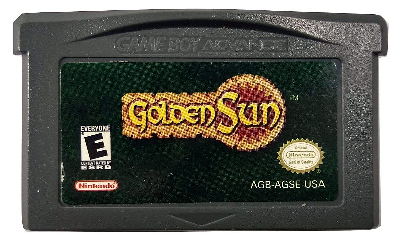 Golden Sun ORIGINAL - GBA - Sebo dos Games - Games Antigos e Usados dos ...