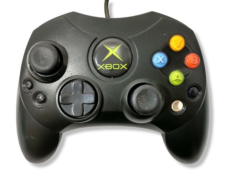Controle Original - Xbox Clássico - Sebo dos Games - Games Antigos e ...