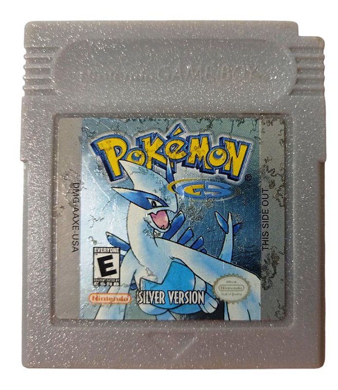 Jogo Pokemon Silver Original - GBC - Sebo dos Games - Games Antigos e ...