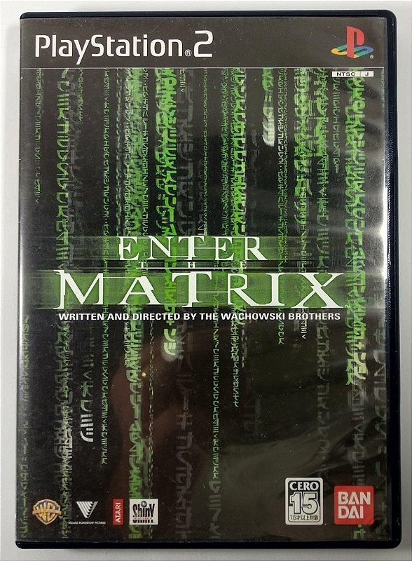 Enter the Matrix Original [JAPONÊS] - PS2 - Sebo dos Games - Games ...