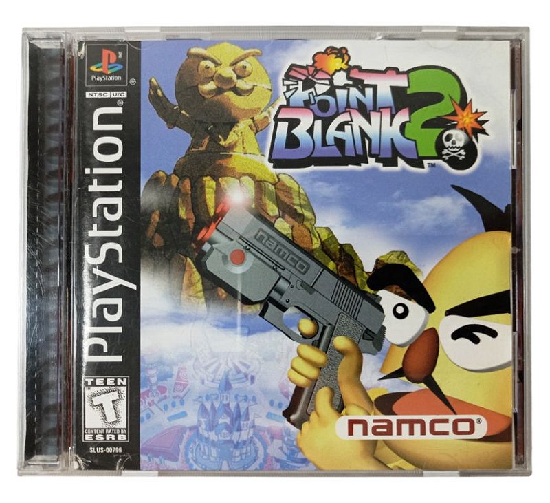 Jogo Point Blank 2 Original - PS1 ONE - Sebo dos Games - Games Antigos ...