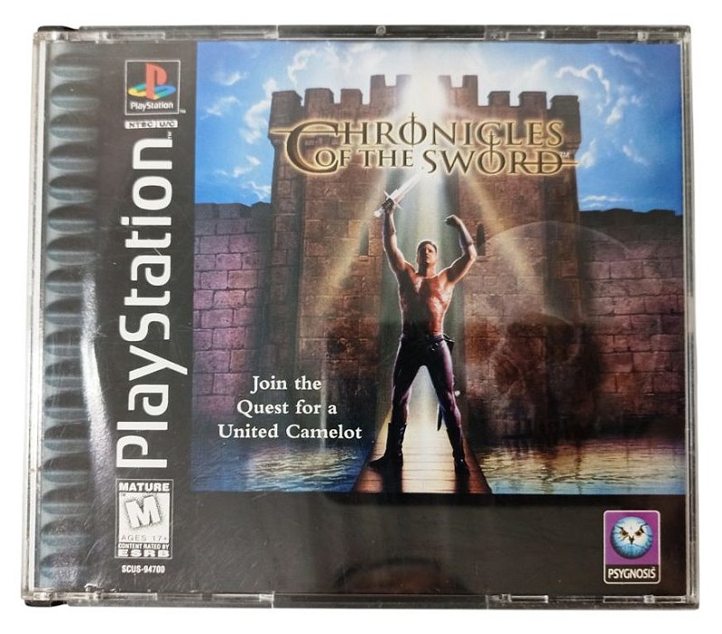 Jogo Chronicles of the Sword Original - PS1 ONE - Sebo dos Games ...
