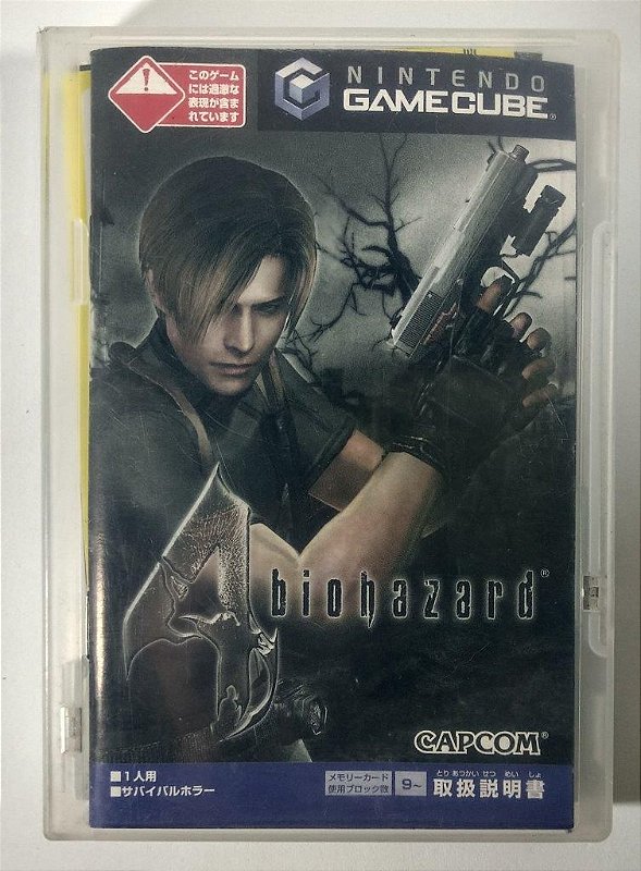Biohazard 4 (Resident Evil 4) Original [Japonês] - GC - Sebo dos Games ...