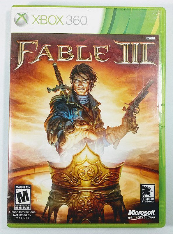 Fable III - Xbox 360 - Sebo dos Games - Games Antigos e Usados dos ...
