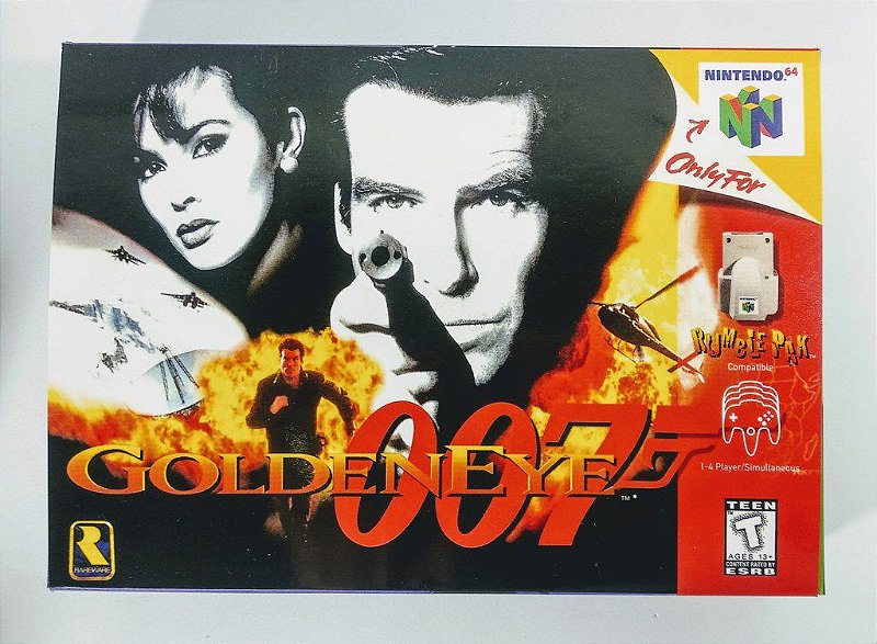 Jogo 007 Goldeneye - N64 - Sebo dos Games - Games Antigos e Usados dos ...