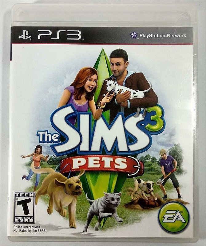 The Sims 3 Pets - PS3 - Sebo dos Games - Games Antigos e Usados dos ...