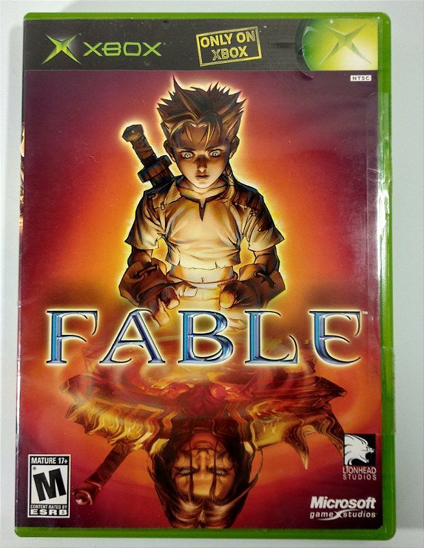 Fable Original - Xbox Clássico - Sebo dos Games - Games Antigos e ...