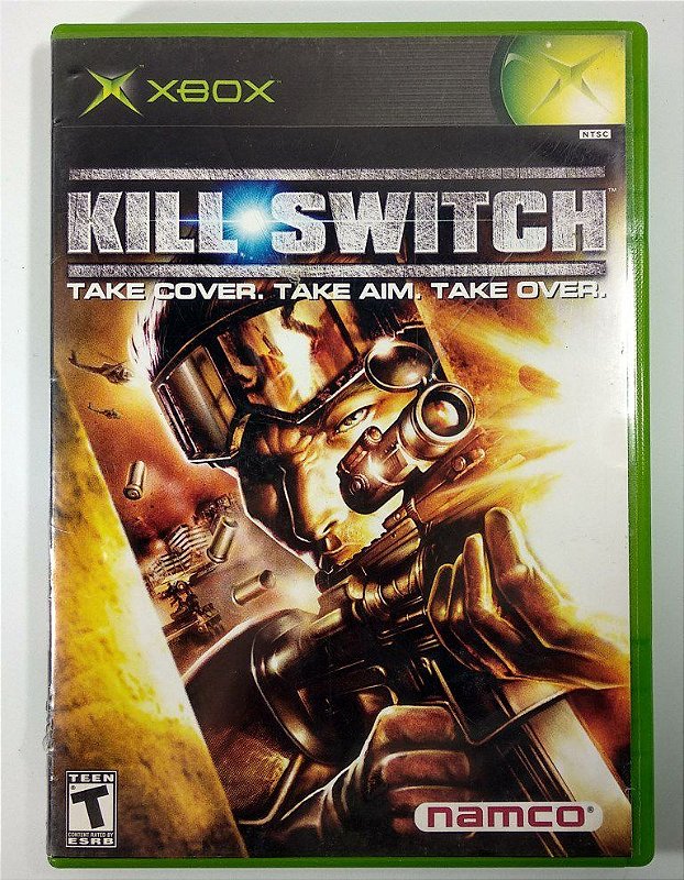 Kill Switch Original - Xbox Clássico - Sebo dos Games - Games Antigos e ...