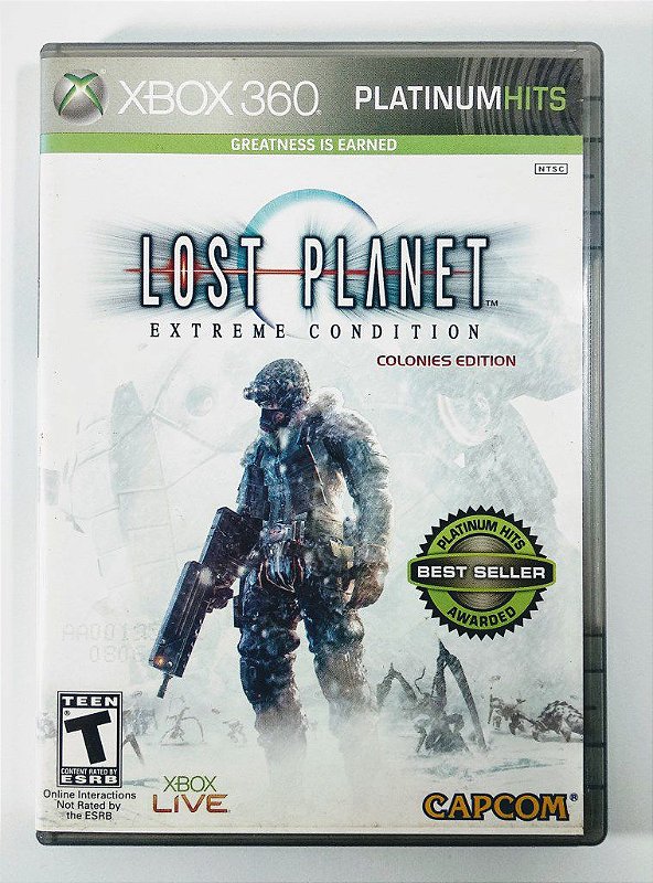 Lost Planet - Xbox 360 - Sebo dos Games - Games Antigos e Usados dos ...
