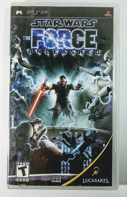 Star Wars Force Unleashed Original - PSP - Sebo dos Games - Games ...