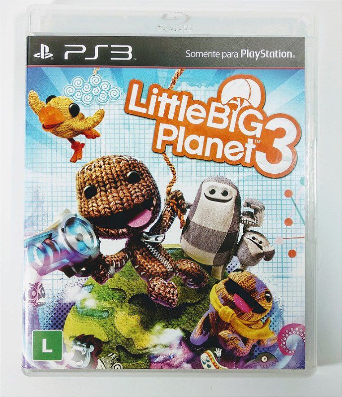 Little Big Planet 3 - PS3 - Sebo dos Games - Games Antigos e Usados dos ...