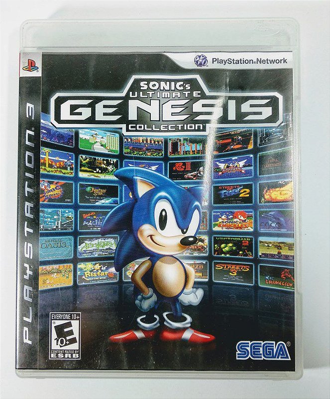 Sonic Ultimate Genesis Collection - PS3 - Sebo dos Games - Games ...