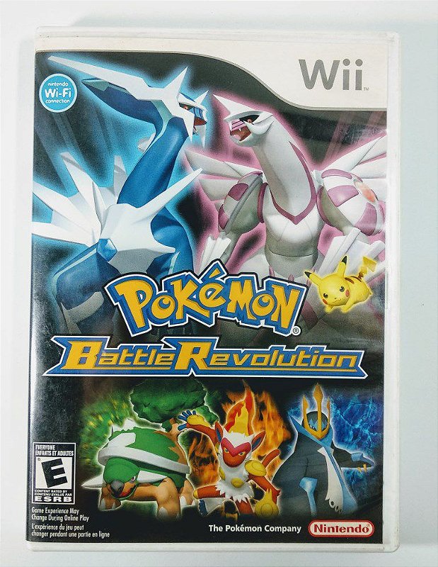 Pokemon Battle Revolution - Wii - Sebo dos Games - Games Antigos e ...