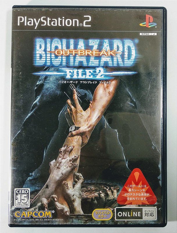 Biohazard Outbreak File 2 Original [JAPONÊS] - PS2 - Sebo dos Games ...