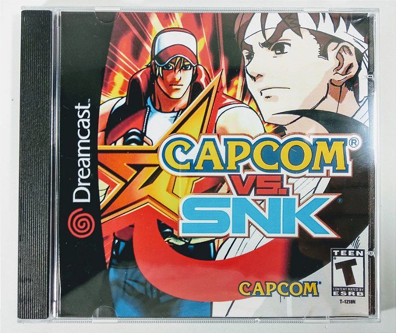 Capcom vs SNK [REPRO-PACTH] - Dreamcast - Sebo dos Games - Games ...
