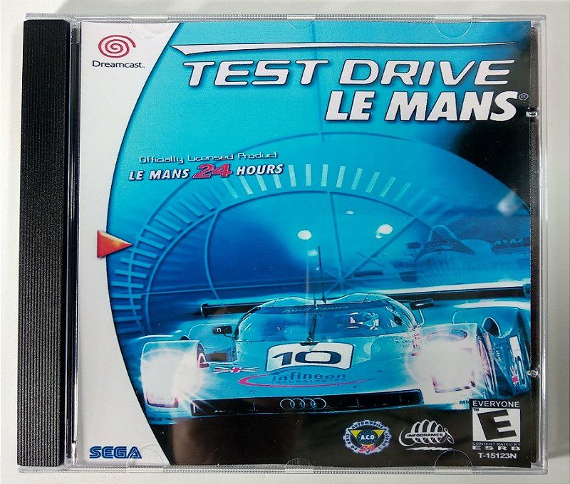 Test Drive Le Mans [REPLICA] - Dreamcast - Sebo dos Games - Games ...
