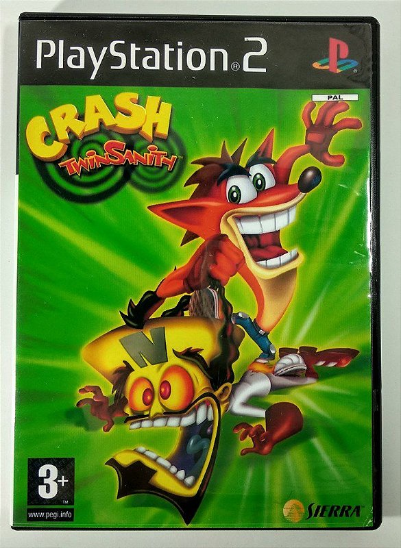 Crash Twinsanity - PS2 - Sebo dos Games - Games Antigos e Usados dos ...