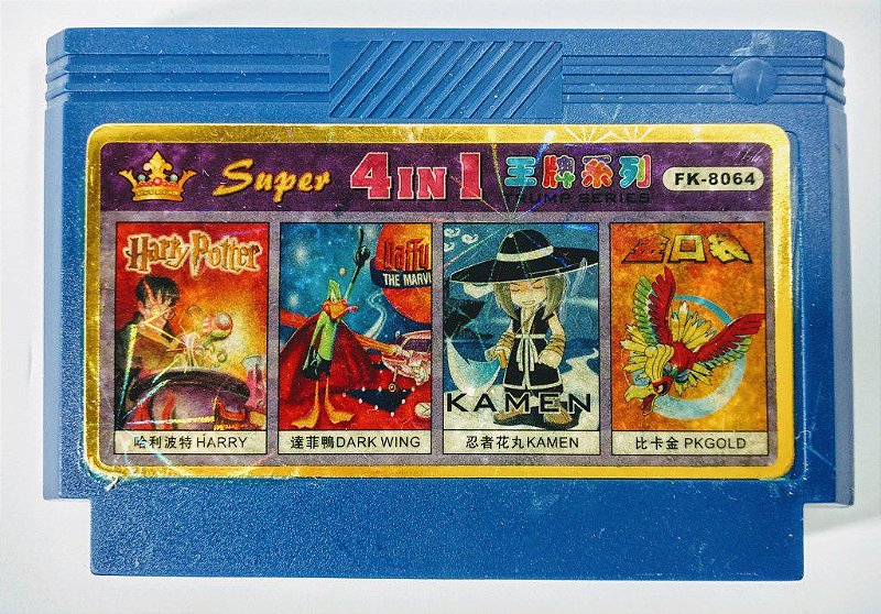 4 in 1 - NES (Polystation e Similares) - Sebo dos Games - Games Antigos ...