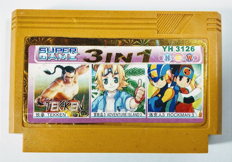 3 in 1 - NES (Polystation e Similares) - Sebo dos Games - 10 anos!