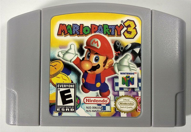 Mario Party 3 - N64 - Sebo dos Games - Games Antigos e Usados dos Atari ...