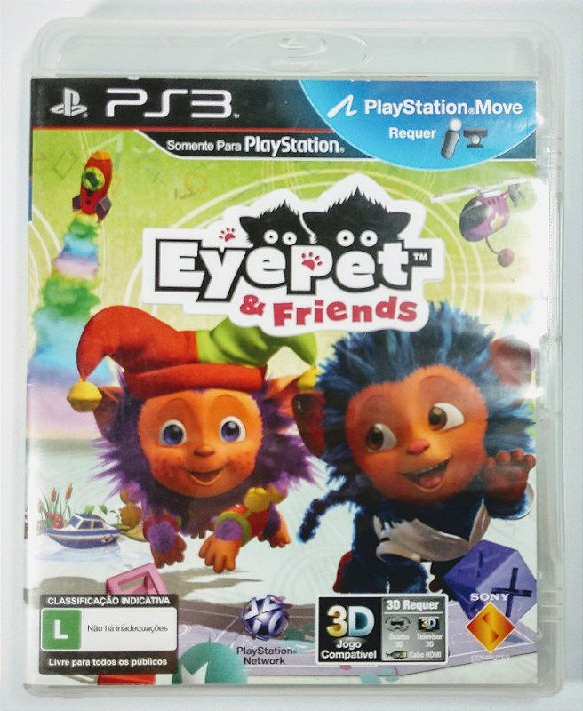 Eye pet & Friends - PS3 - Sebo dos Games - Games Antigos e Usados dos ...