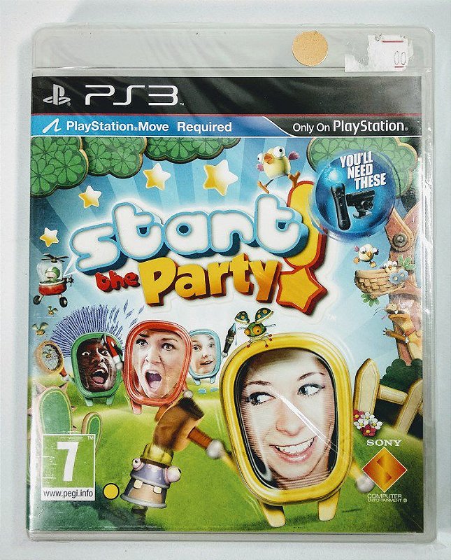Start the Party! (Lacrado) - PS3 - Sebo dos Games - Games Antigos e ...