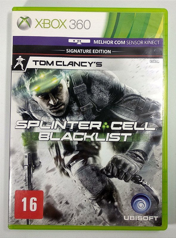 Splinter Cell Blacklist - Xbox 360 - Sebo dos Games - 10 anos!