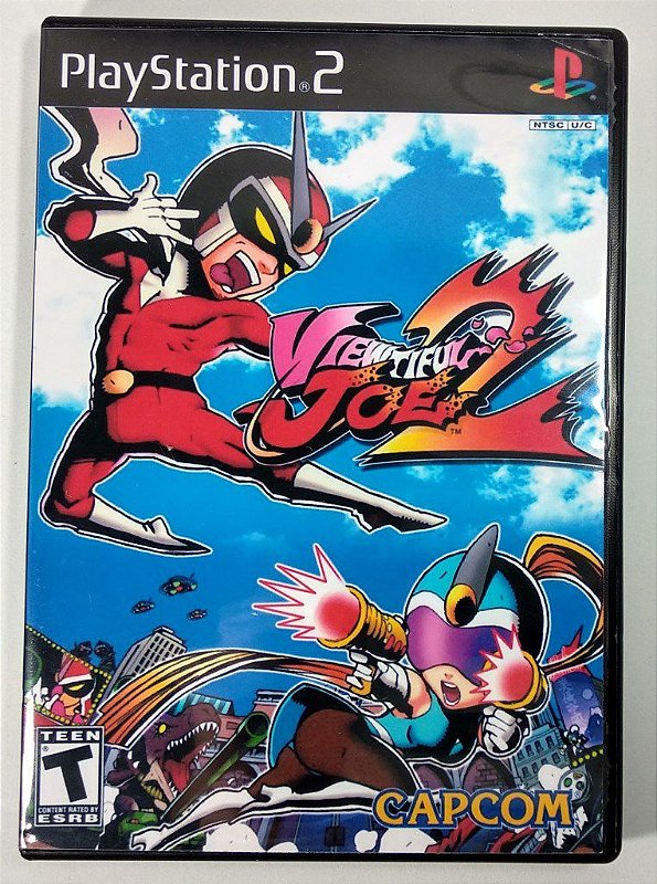 Viewtiful Joe 2 [REPRO-PACTH] - PS2 - Sebo dos Games - Games Antigos e ...