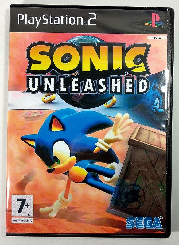 Sonic Unleashed [REPRO-PACTH] - PS2 - Sebo dos Games - Games Antigos e ...