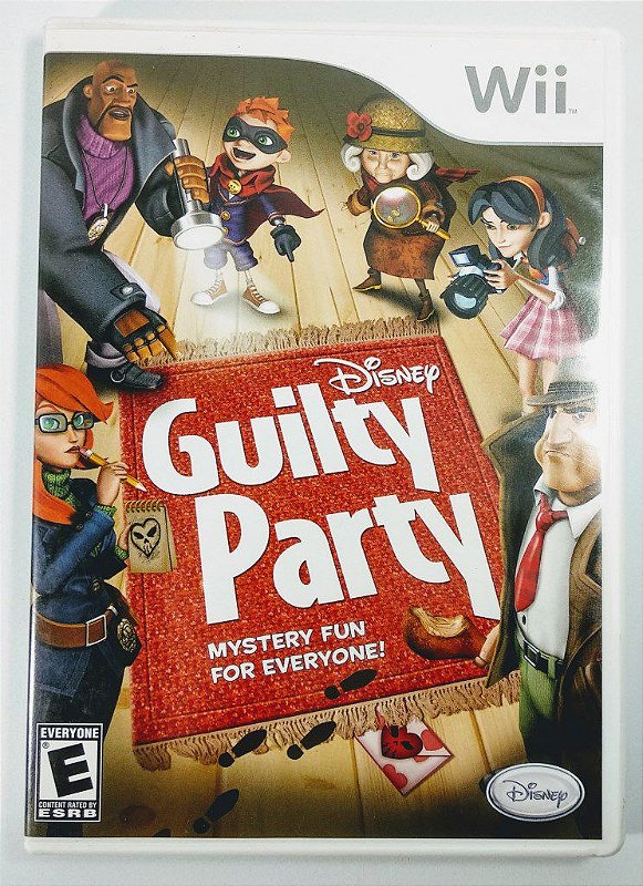 Disney Guilty Party - Wii - Sebo dos Games - Games Antigos e Usados dos ...