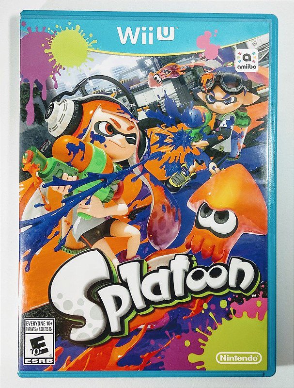Splatoon Original - Wii U - Sebo dos Games - Games Antigos e Usados dos ...