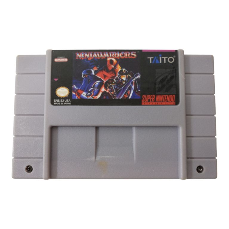 Jogo Ninja Warriors - SNES - Sebo dos Games - Games Antigos e Usados ...