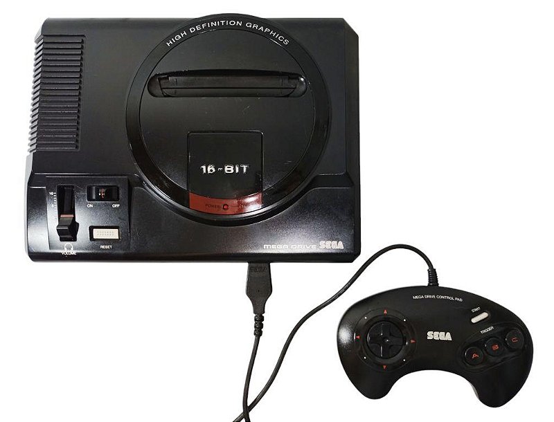 Console Mega Drive Tectoy - Sebo dos Games - Games Antigos e Usados dos ...