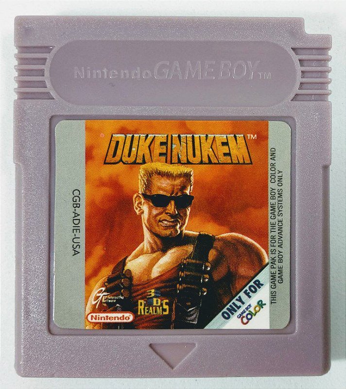 Jogo Duke Nukem - GBC - Sebo dos Games - Games Antigos e Usados dos ...