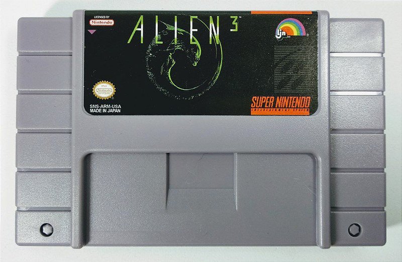 Jogo Alien 3 - SNES - Sebo dos Games - Games Antigos e Usados dos Atari ...