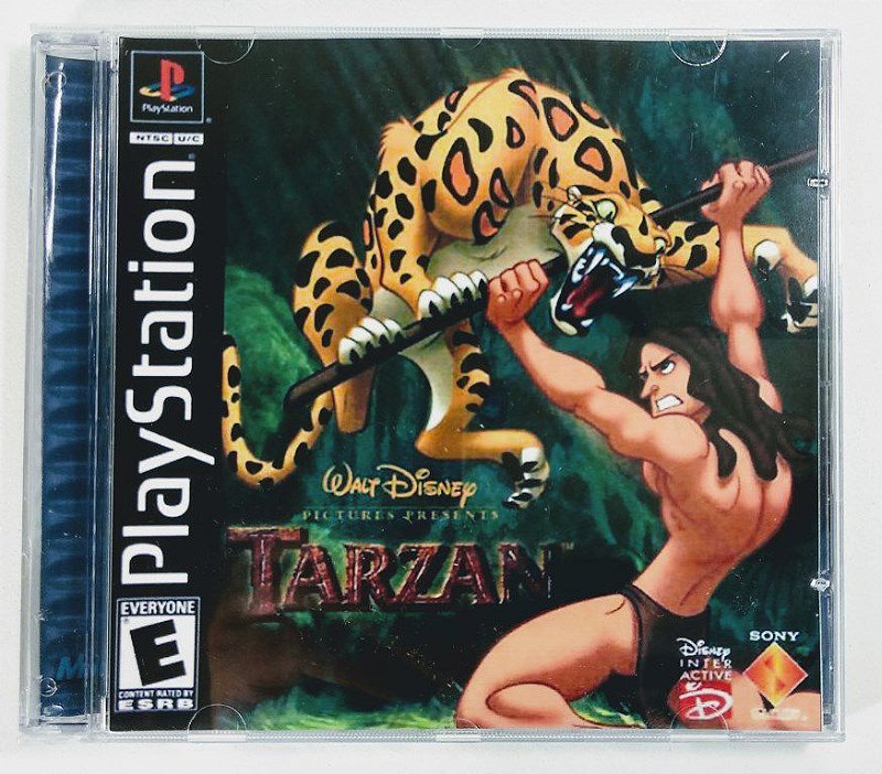 Tarzan [REPLICA] - PS1 ONE - Sebo dos Games - Games Antigos e Usados ...