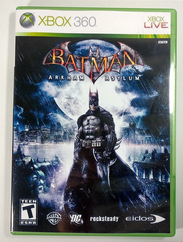 Batman Arkham Asylum [REPRO-PACTH] - Xbox 360 - Sebo dos Games - Games ...