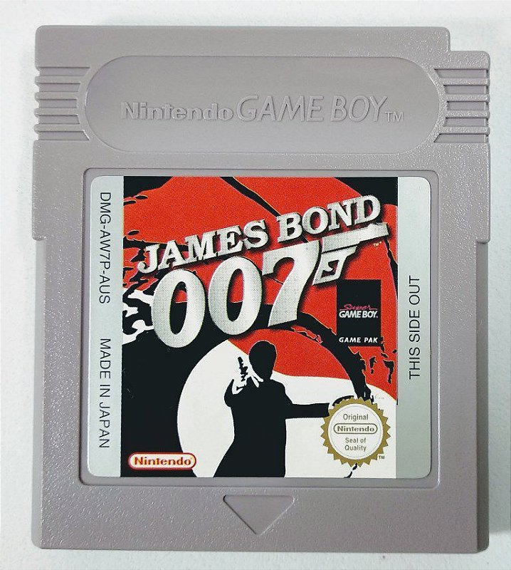Jogo James Bond 007 Original - GB - Sebo dos Games - Games Antigos e ...