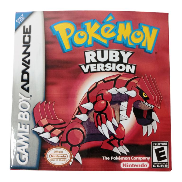 Jogo Pokemon Ruby Version - GBA - Sebo dos Games - Games Antigos e ...