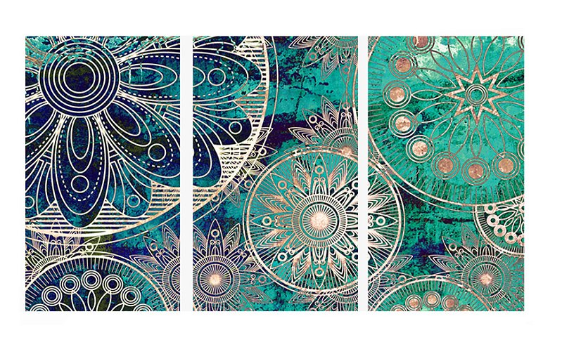 Quadro Mandala, Quadro Decorativo, Quadro para sala, quadro quarto ...