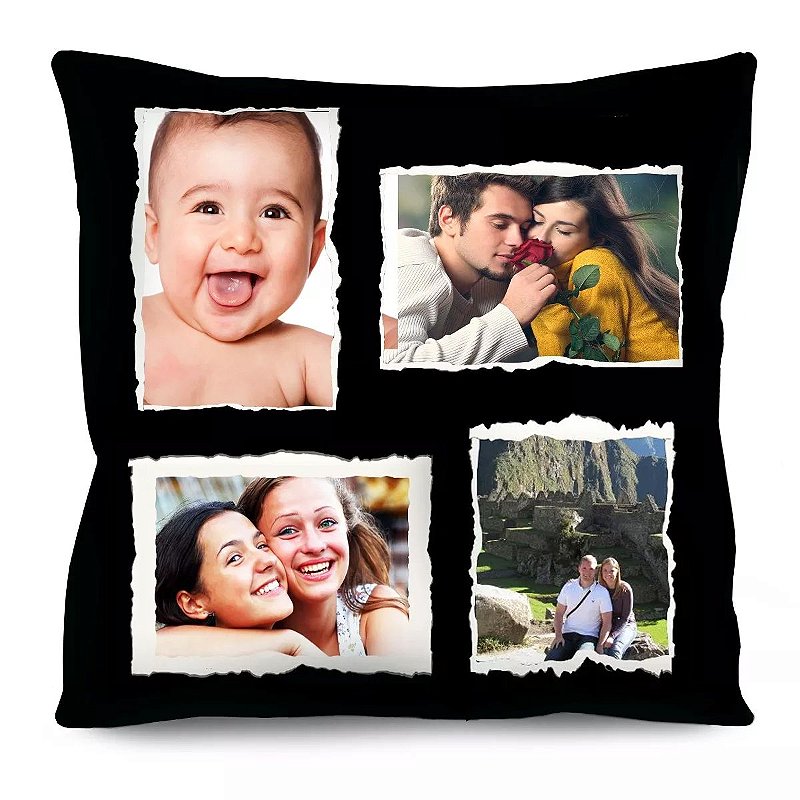 Almofada personalizada com sua foto ou imagem - Atelier Valverde ...