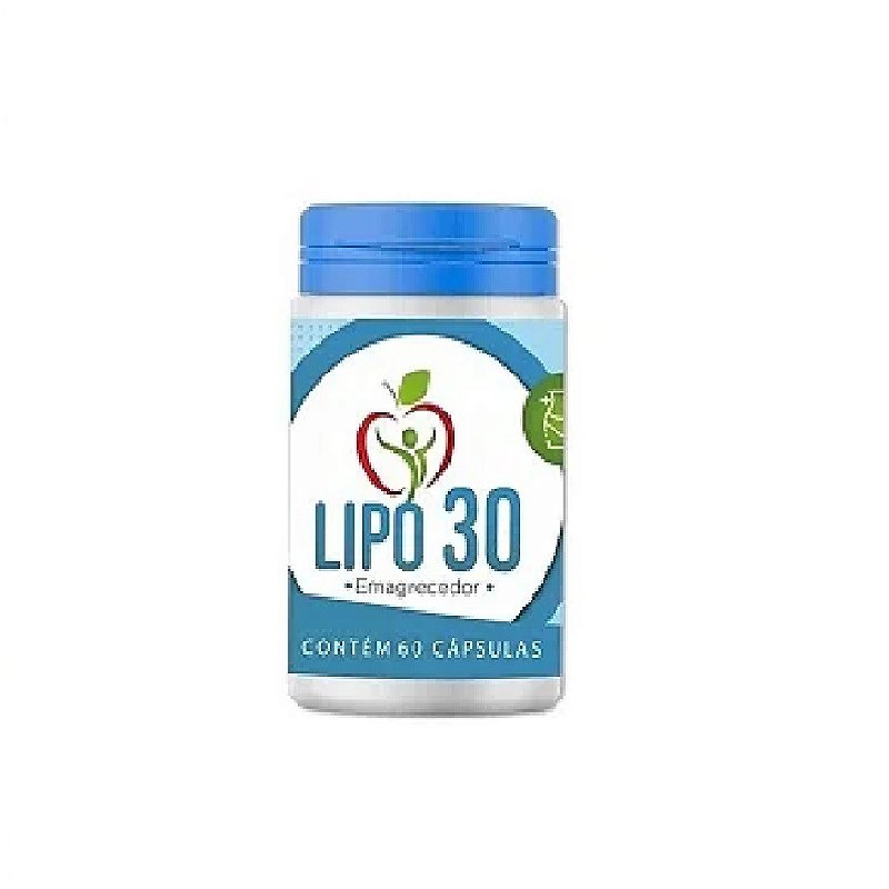 1 - Lipo 30 - 60 Cápsulas - Fit em 30 - Suplementos e Vitaminas