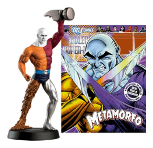 MINIATURA DC METAMORFO - EAGLEMOSS - heroishq-gibis