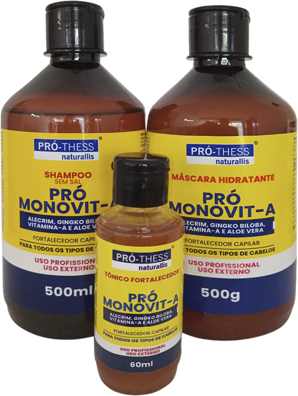 KIT PRÓ- MONOVIT-A 500ML PRÓ THESS - WR DISTRIBUIDORA