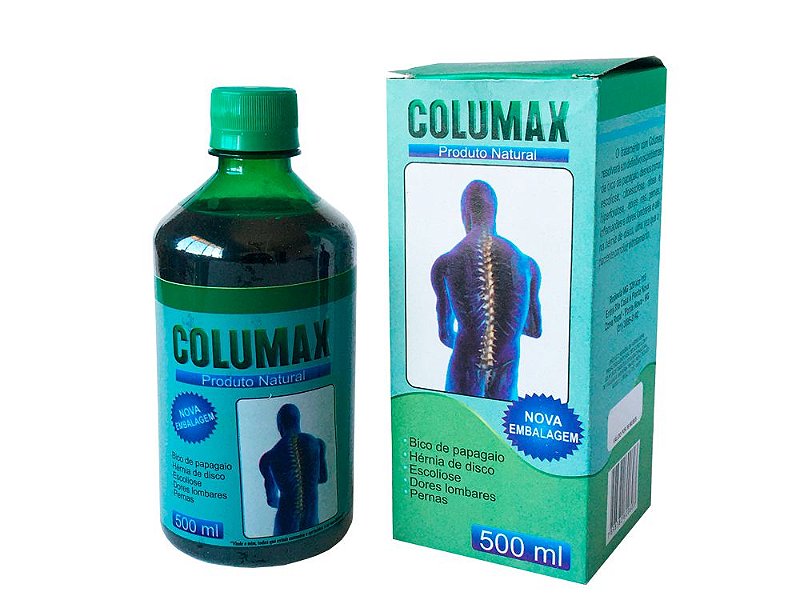 Columax - Frasco de 500 ml - Produtos Naturais Flora Mais