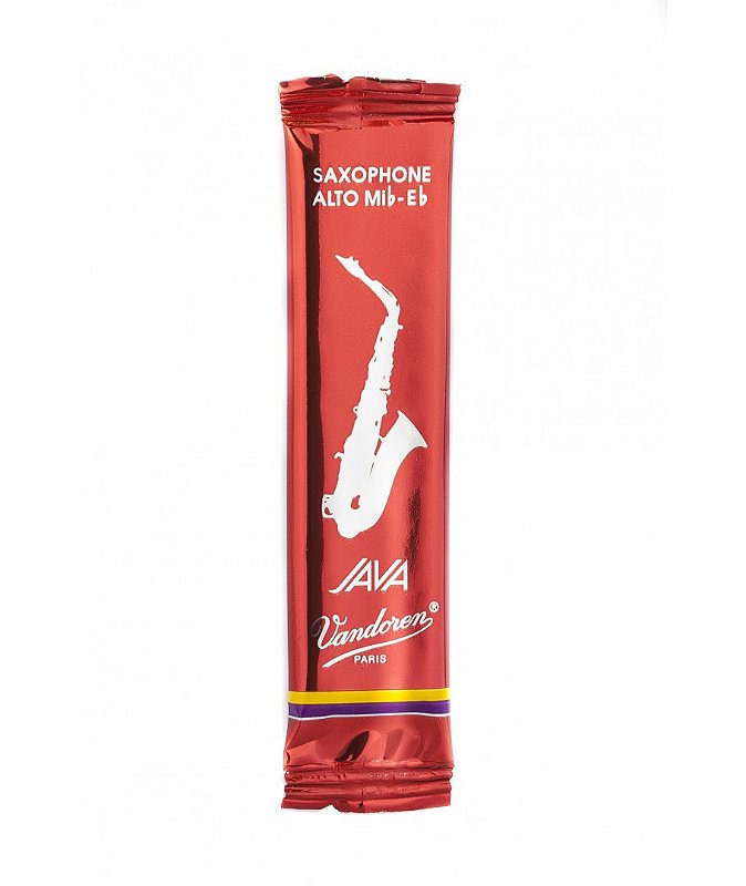 Palheta Vandoren Java Red Sax Alto 2,0 (unidade) - O REI DAS PALHETAS