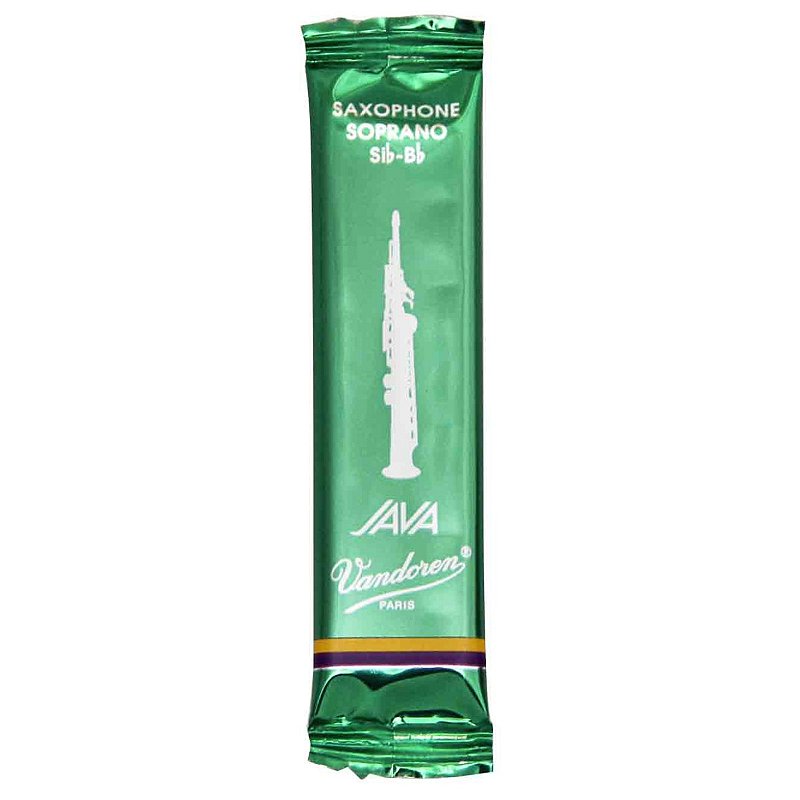 Palheta Vandoren Java Sax Soprano Nº 2,5 (unidade) - O REI DAS PALHETAS