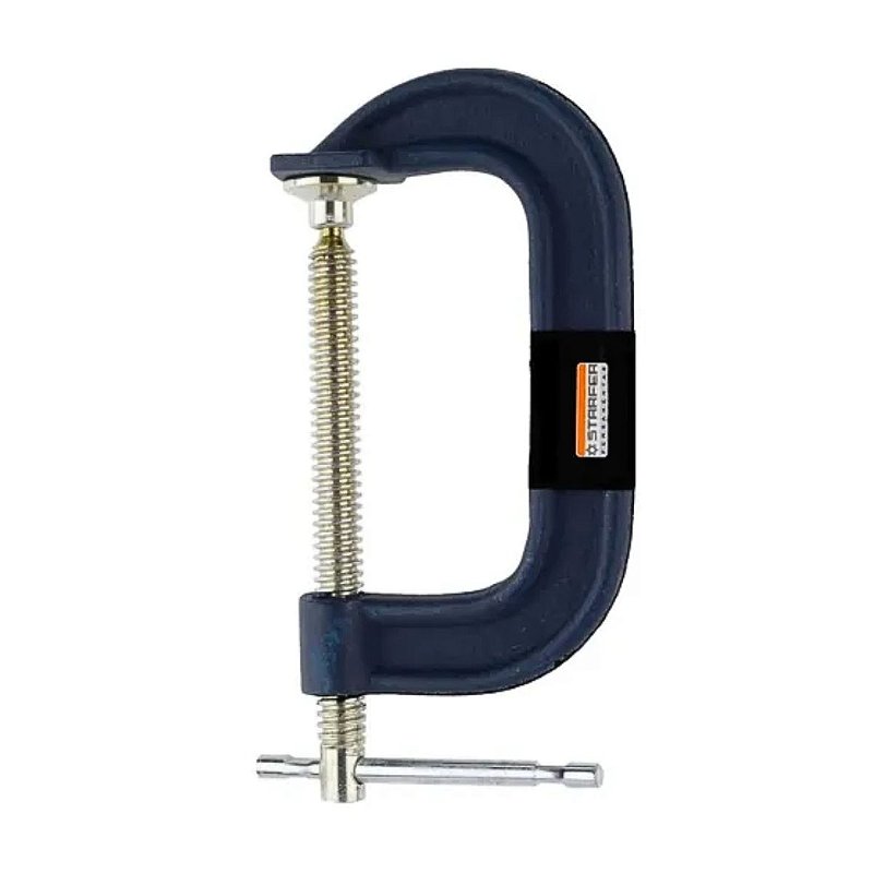 Grampo Tipo "C" Pesado 5" Starfer - Guemat | Ferramentas, Lar e Construção